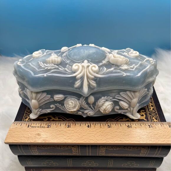 Incolay | Storage & Organization | Incolay Handcraft Genuine Light Blue ...